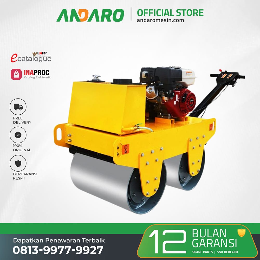 Drum Roller Compactor ANDARO AVDR-4372 | Harga Terbaru 2025 - Andaro Mesin