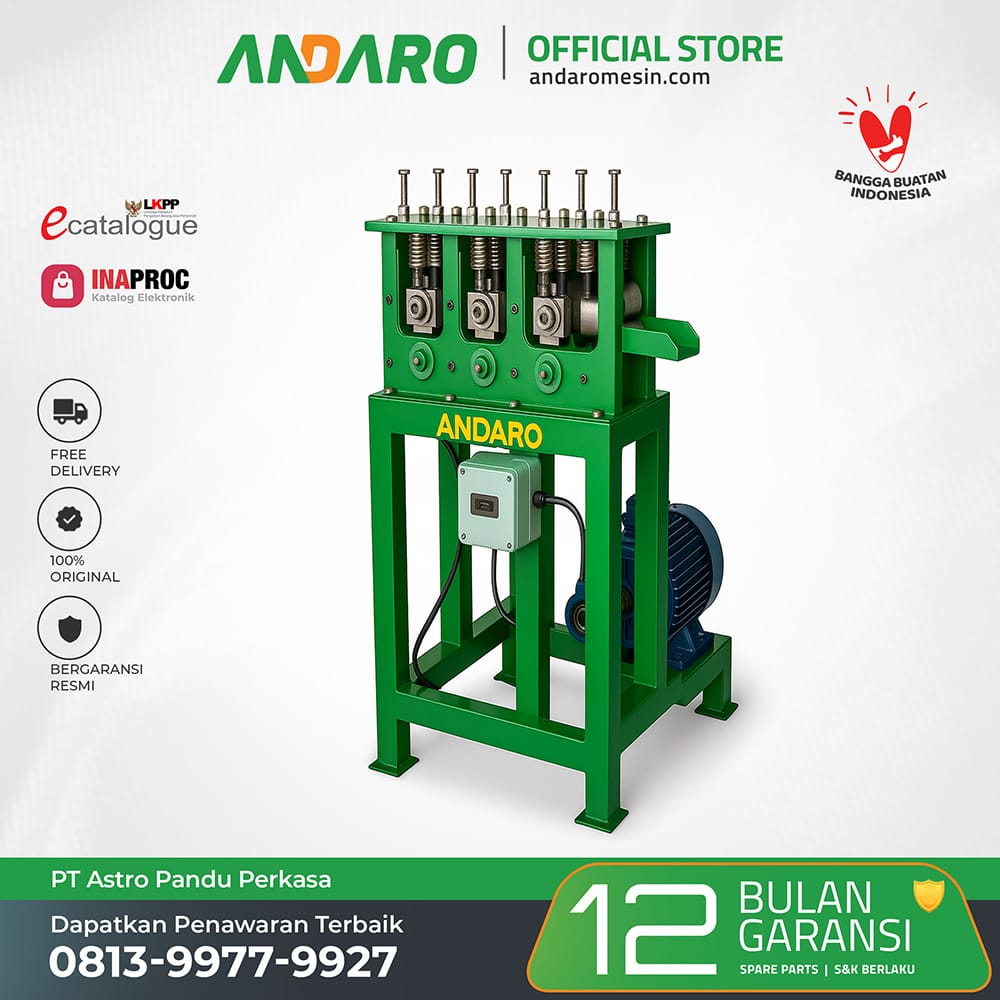Mesin Irat Bambu ANDARO AMIB-50 | Harga Terbaru 2026 - Andaro Mesin