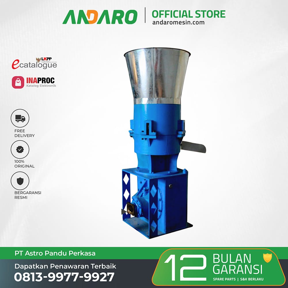 Mesin Pembuat Pelet Pakan Ikan dan Ternak MPM-400B | Harga Terbaru 2026 ...