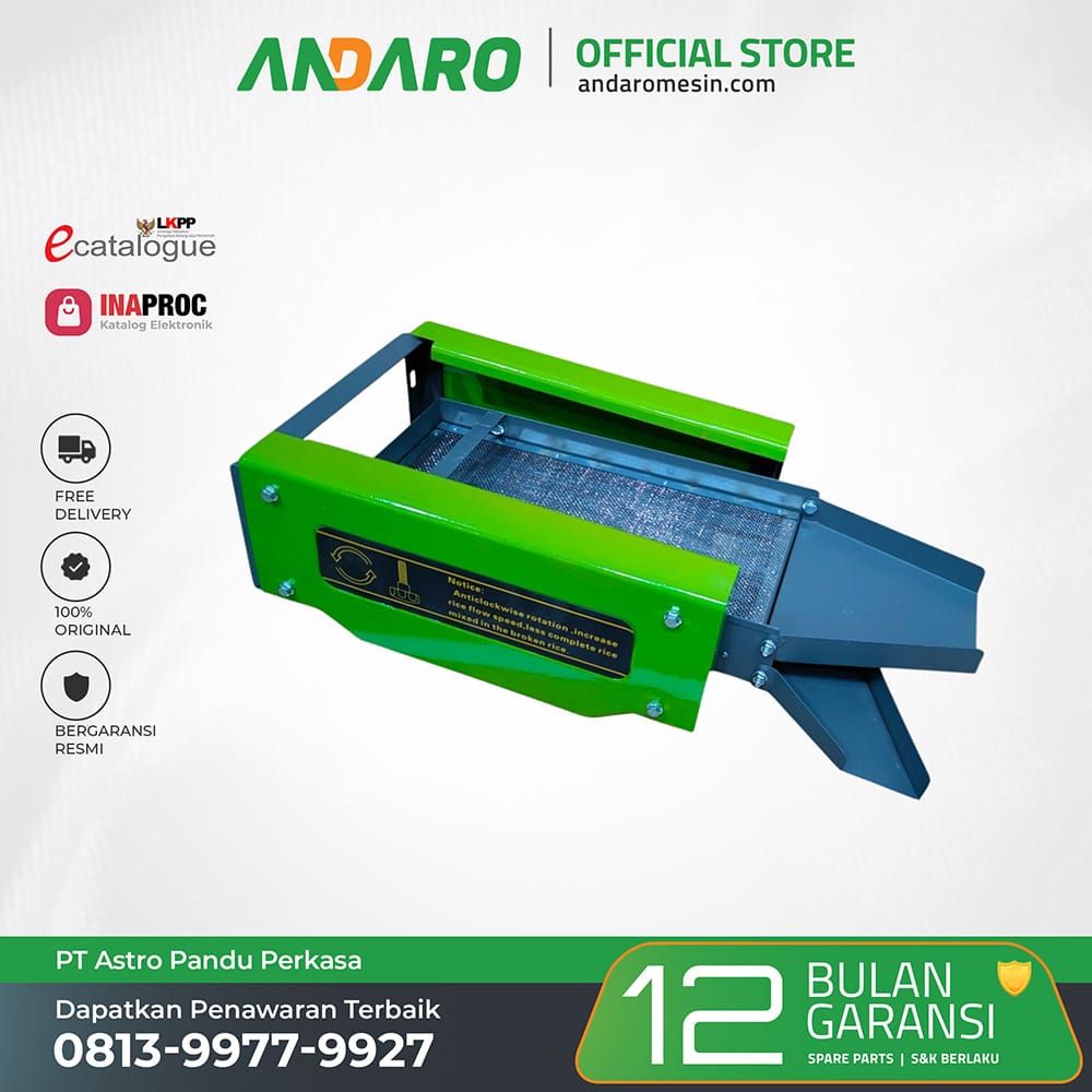 Mesin Pemisah Beras, Gabah dan Pembersih Biji-Bijian MSP-03E | Harga ...
