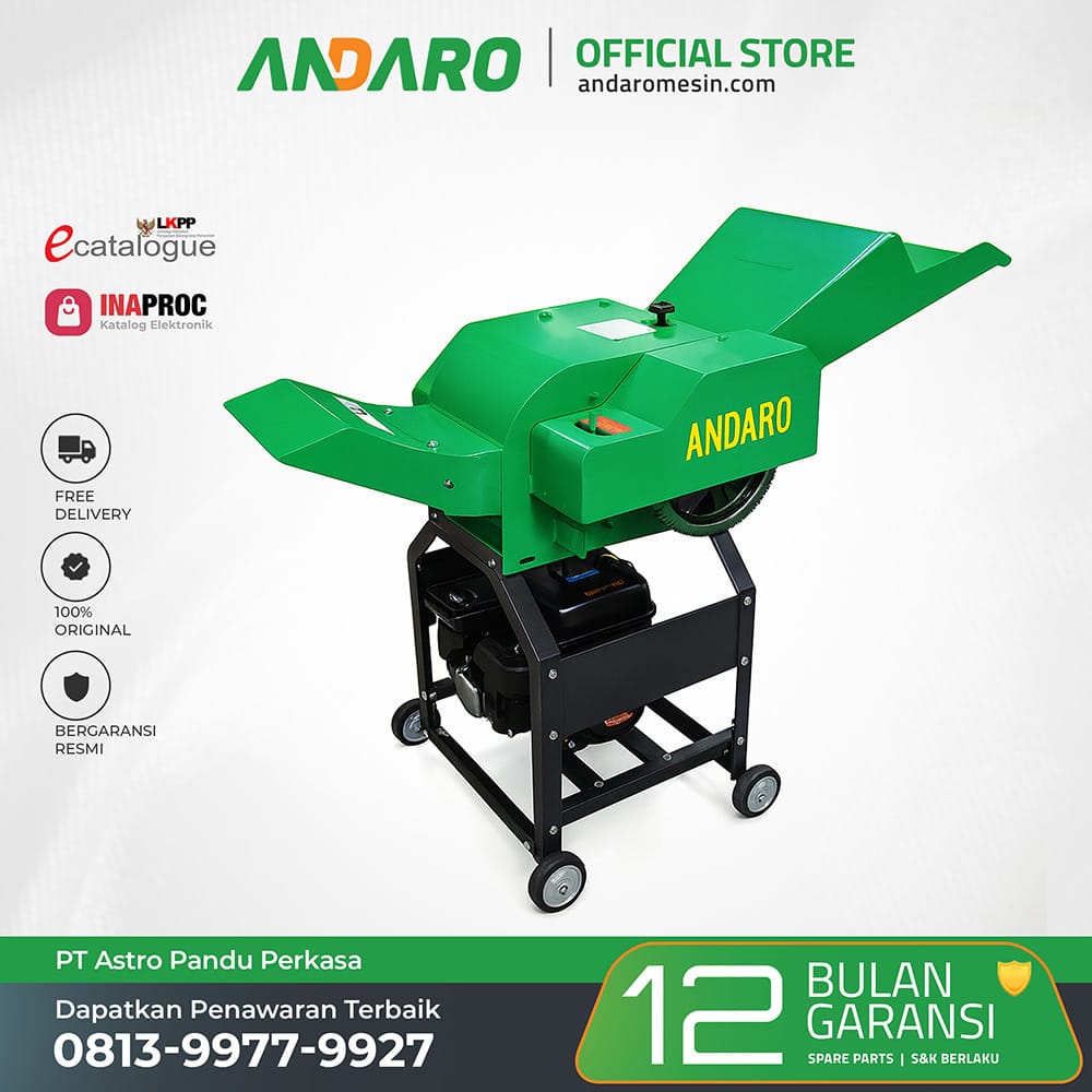 Mesin Pencacah Rumput dan Dahan Ranting Pohon MCC 4-200 | Harga Terbaru ...