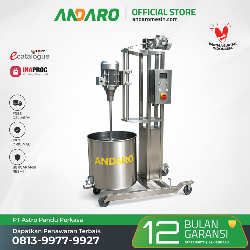 Mesin Pengaduk Mixer VCO ANDARO ADR-MMP100 | Harga Terbaru 2026 ...
