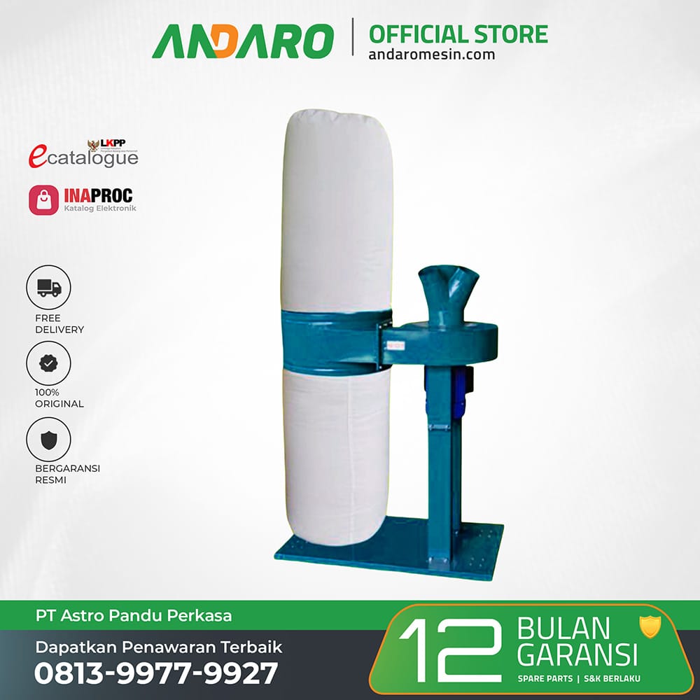 Mesin Penghisap Debu Dust Collector ADC-12 | Harga Terbaru 2026 ...