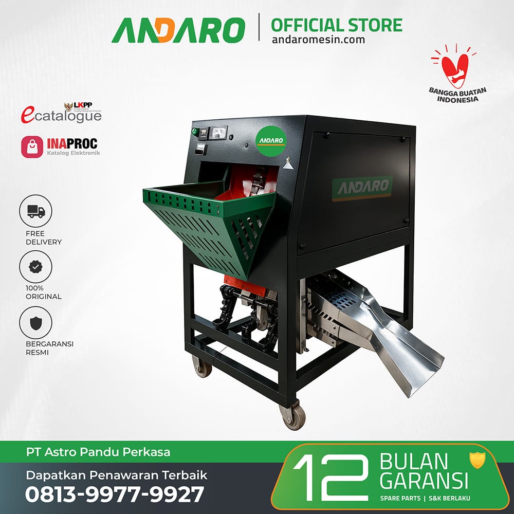 Mesin Pengupas Buah Pinang AMKP-100 | Kapasitas 100 Kg/Jam | Harga ...