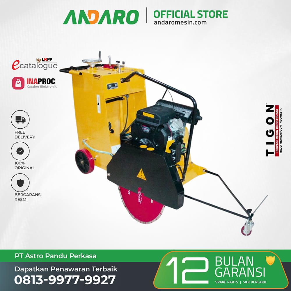 Mesin Potong Aspal Beton TG-CC650 | Concrete Cutter | Harga Terbaru ...