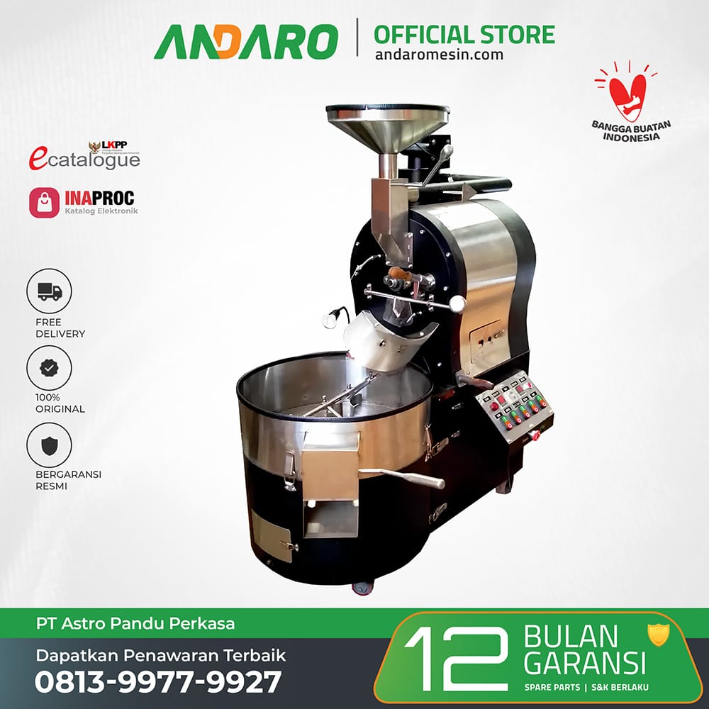 Mesin Roasting Kopi ARC-10K | Kapasitas 10 Kg/Proses | Harga Terbaru ...