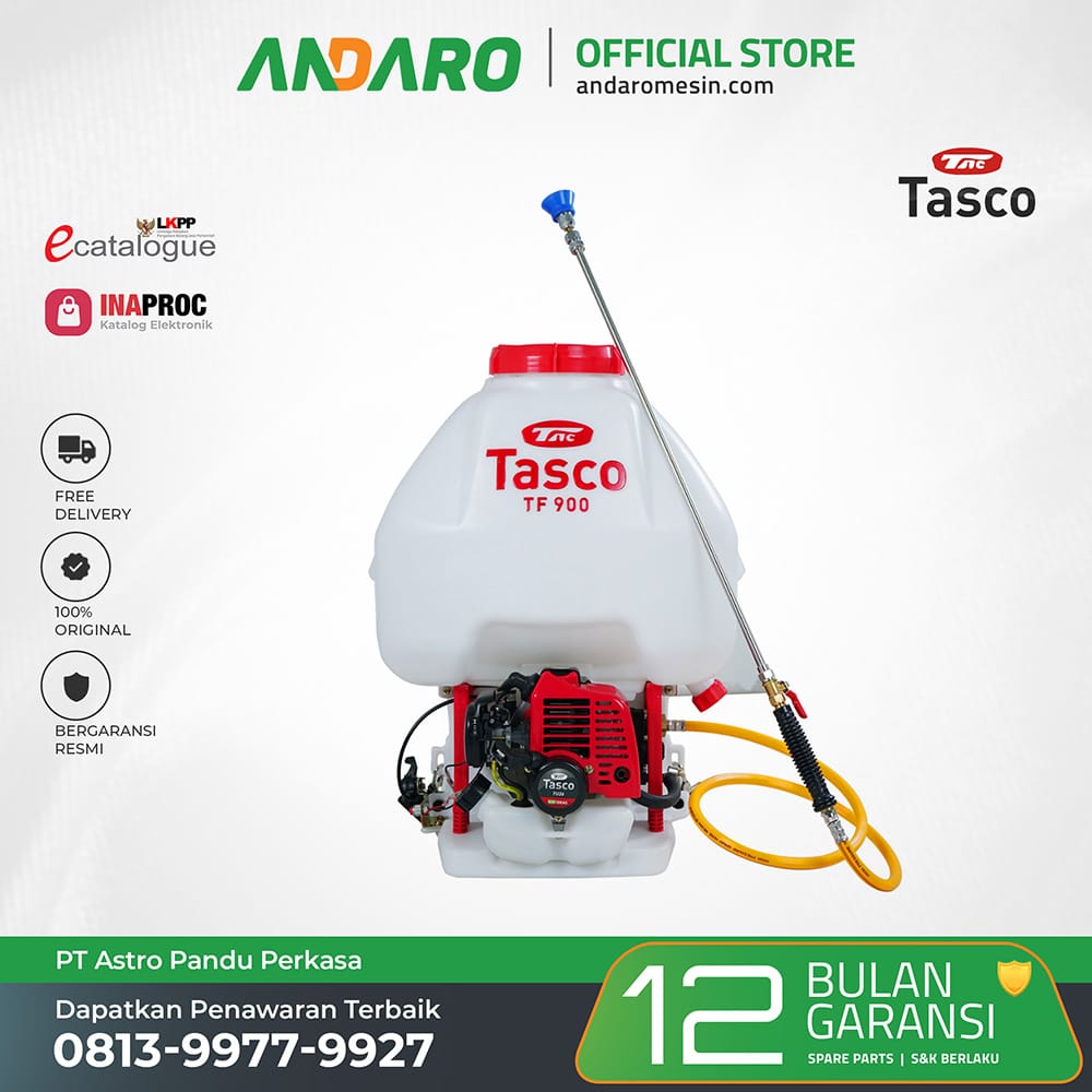 Power Sprayer TASCO TF 900 | Mesin Semprot Hama 25 Liter | Harga ...