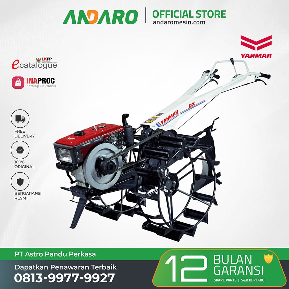 YANMAR Traktor Tangan Bajak Sawah YST-DX | Hand Tractor | Harga Terbaru ...
