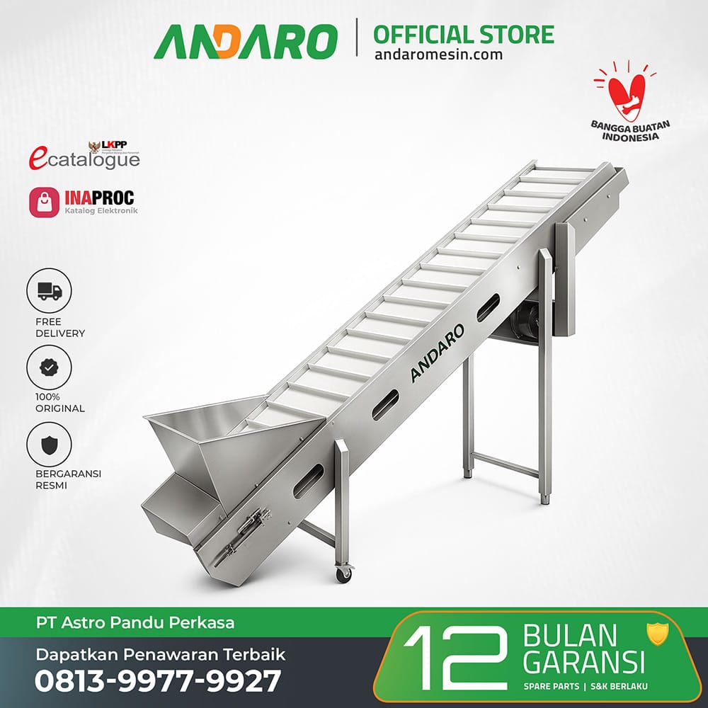 Mesin Conveyor Feeder CNF-6M | Harga Terbaru 2025 - Andaro Mesin