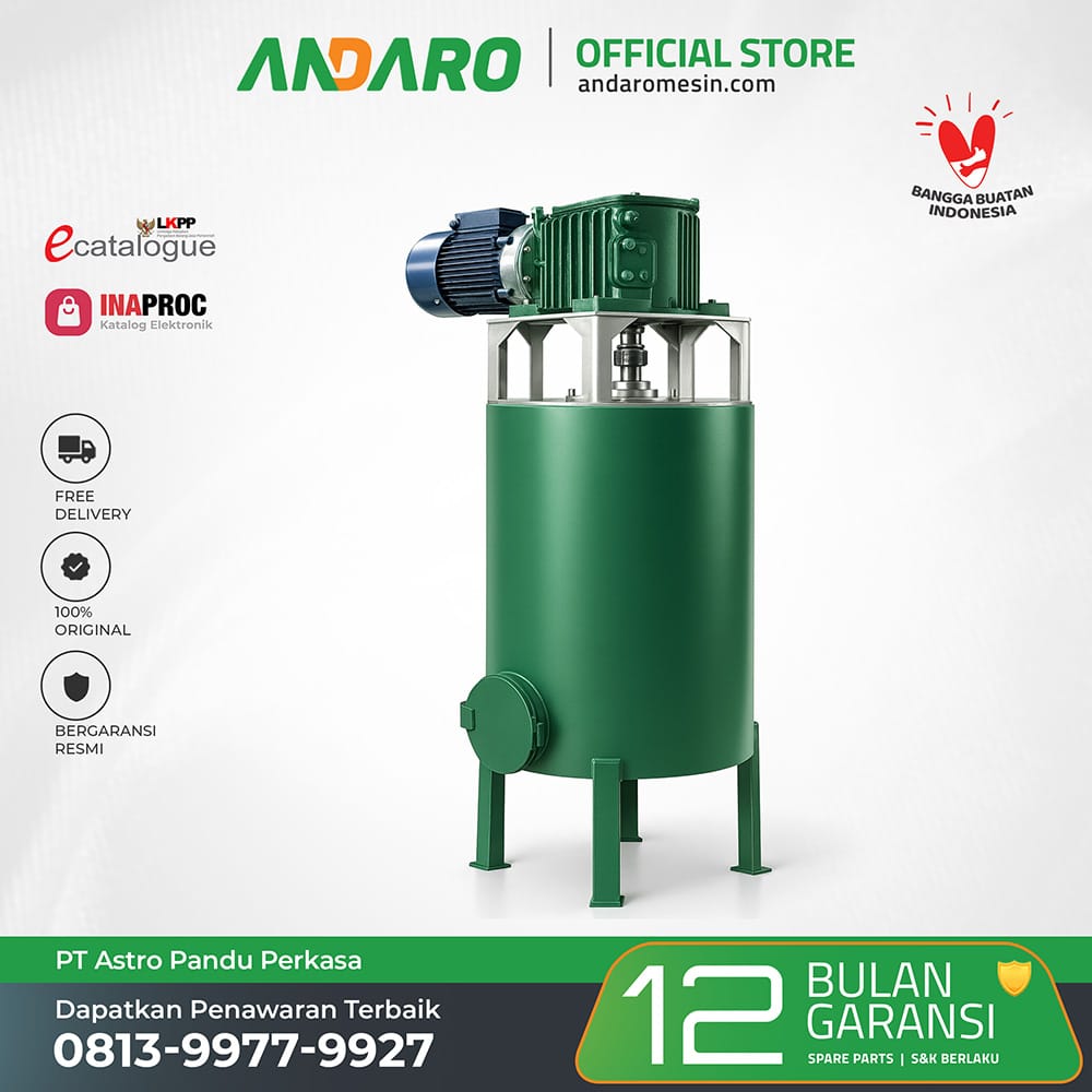 Mesin Digester Sawit MDS-100K | Penghancur Buah & Pemisah Biji Sawit ...