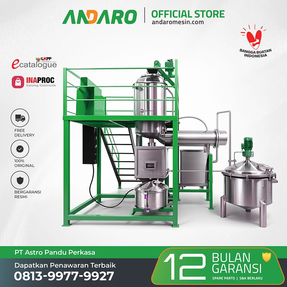 Mesin Ekstraksi Curcumin Kunyit Temulawak AECK-1000 | Harga Terbaru ...