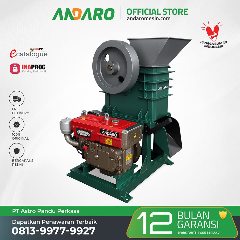 Mesin Giling Batu Kasar Stone Crusher SJC-750K | Harga Terbaru 2025 ...