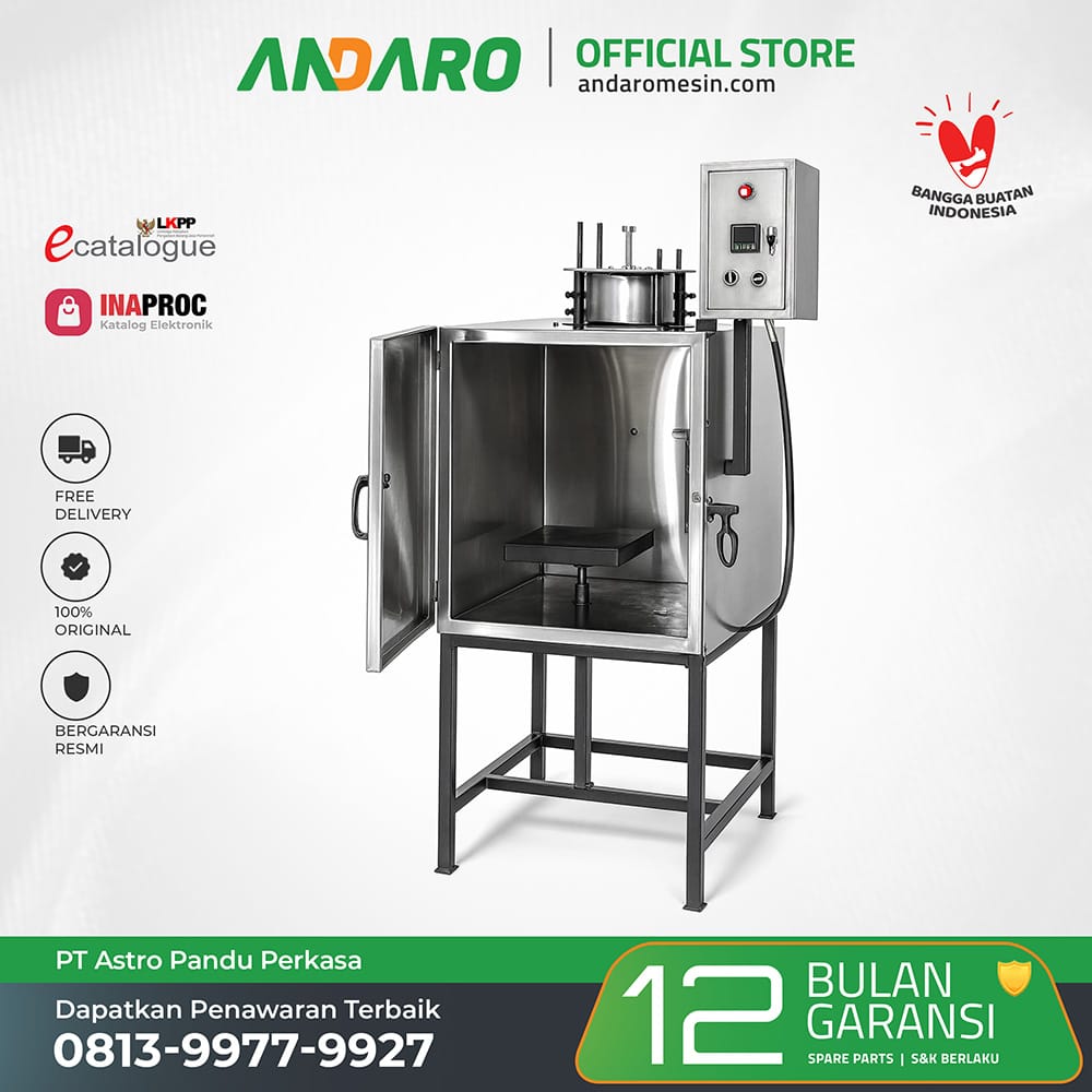 Mesin Kompres Panas Oven Plastik ANDARO AMKP-3040 | Harga Terbaru 2026 ...