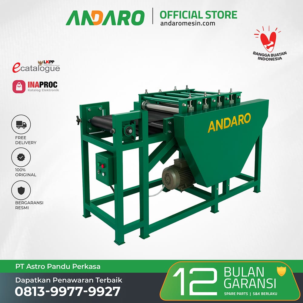 Mesin Pelembut Serat Alam ANDARO MPSA-44 - Andaro Mesin