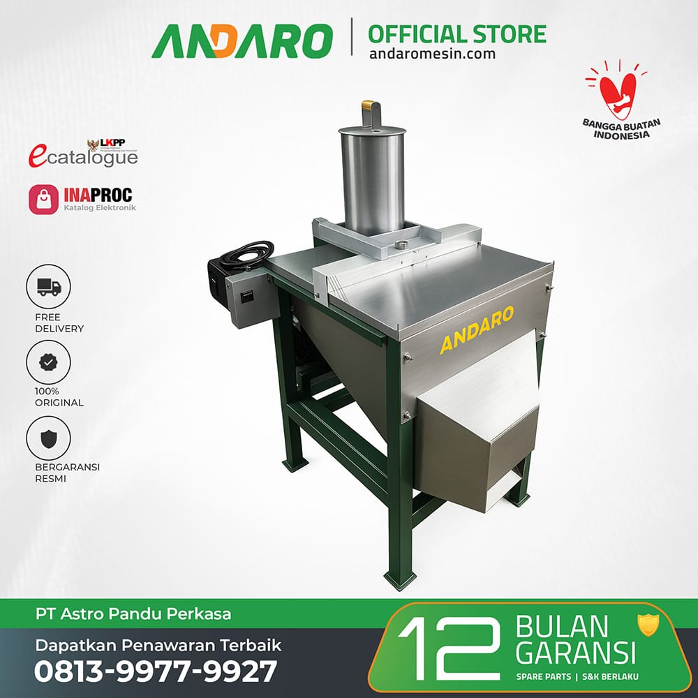 Mesin Perajang Cengkeh MRC-50 | Pemotong Bunga Cengkeh Otomatis | Harga ...