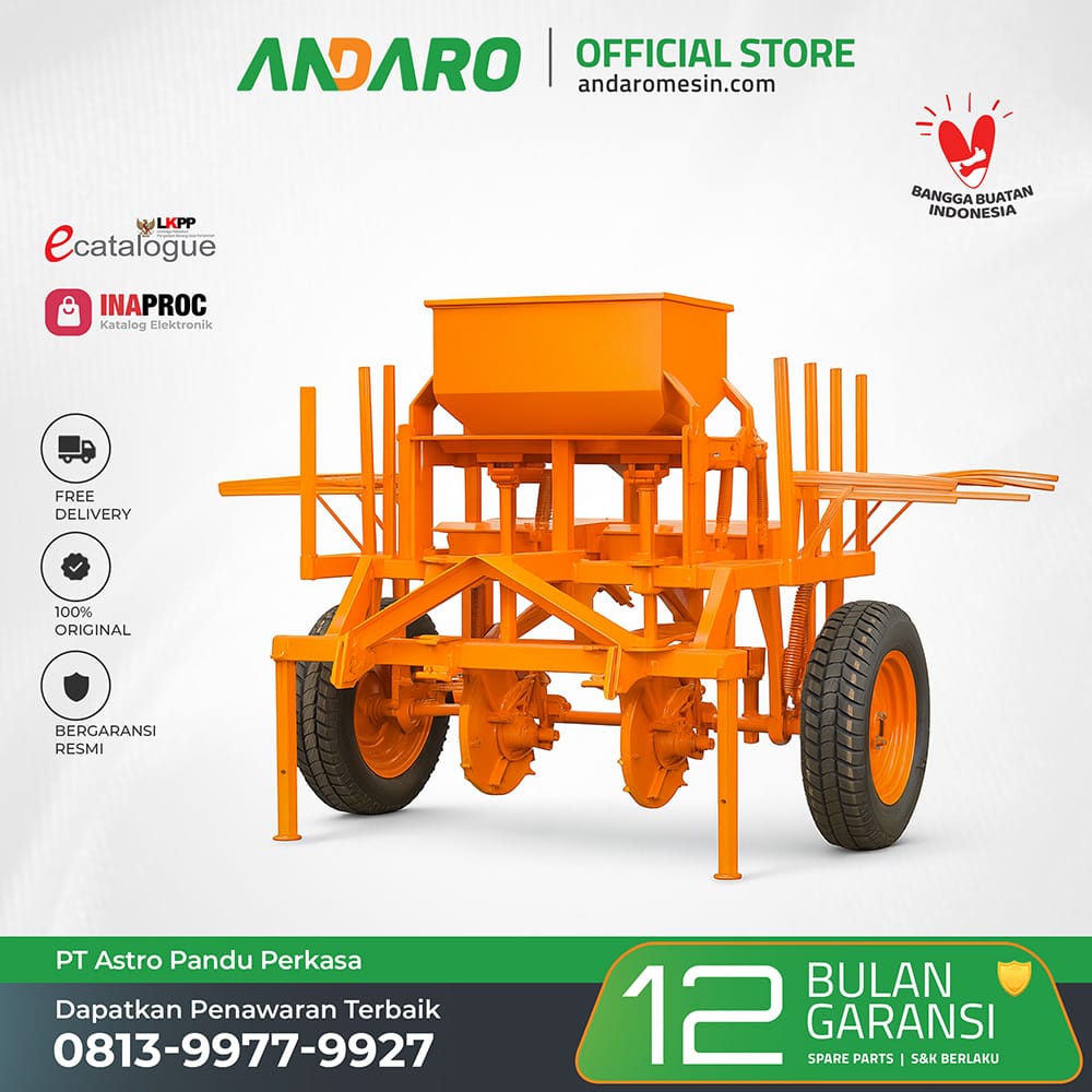 Mesin Tanam Singkong IMTS-1200 | Implemen Traktor & Cultivator | Harga ...